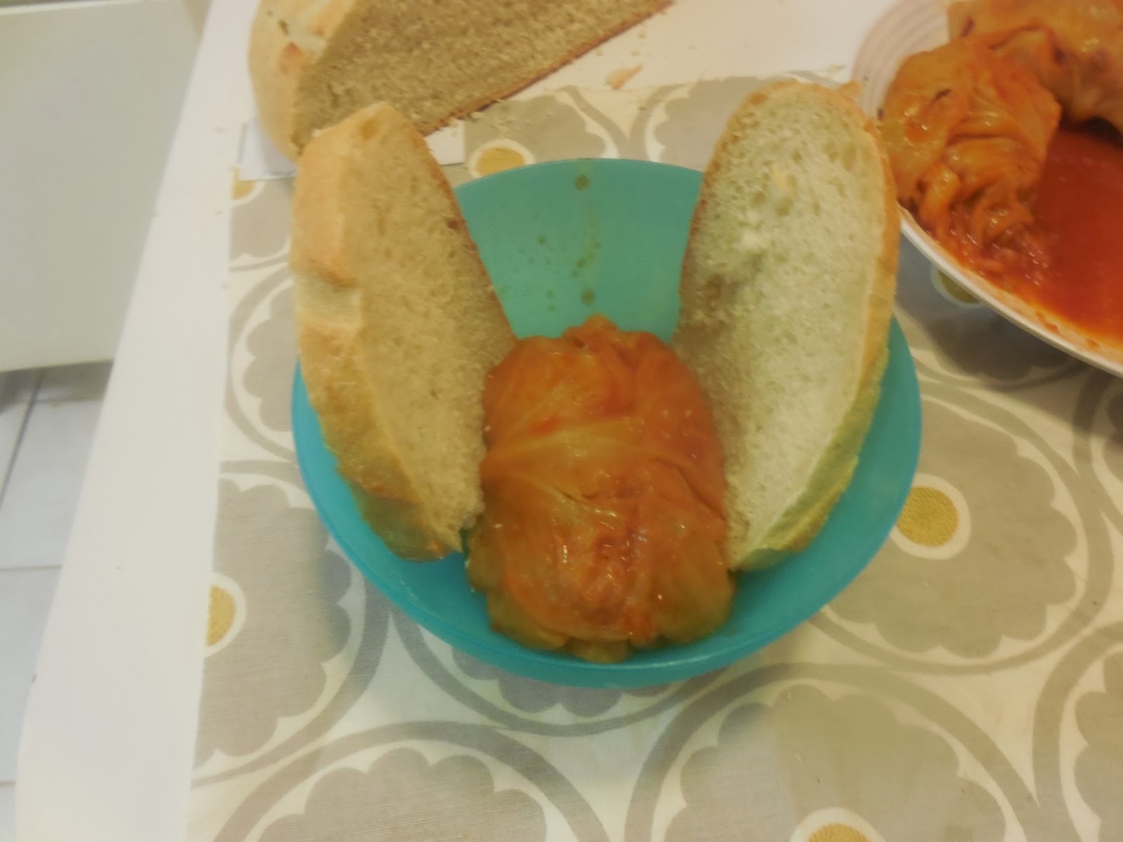 Cooking Adventures: Blind Pigeons- Lithuanian Stuffed Cabbage Rolls ...